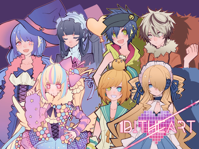 1bitHeart 友達になれる登場キャラクター紹介 その5 | News | PLAYISM Official Website